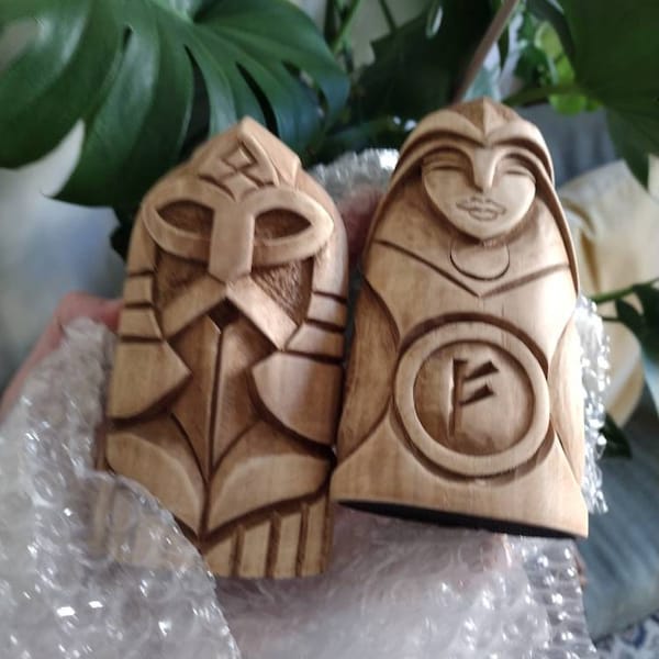 Goibniu God Satuette Made From Linden. Goibniu / Gaibhne Irish ...
