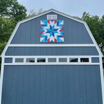 Custom Large Barn Quilt, Handmade, Outdoor/indoor, MDO, Exterior Paint ...