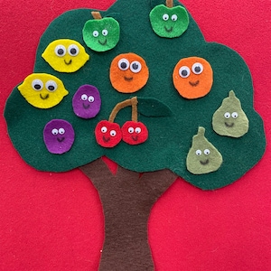 Apple Counting Baskets Felt Board Pattern PDF SVG Counting Apples Apple ...