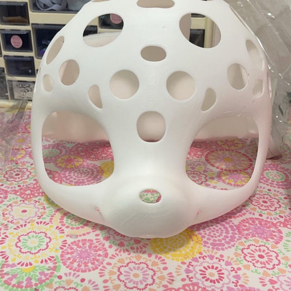 Feline Canine Furry Head Base Fursuit 3D Print (kemono Series K9 ...