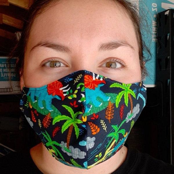 Face Mask - Washable, Made in USA, Reusable, Breathable, Double Layer ...