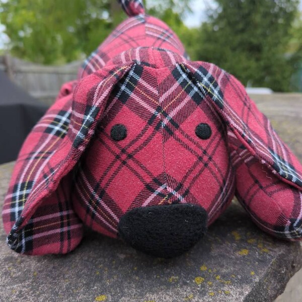 Memory Dog From Clothing Keepsake Dog Made From Clothing Memorial ...