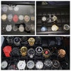 Personalized Watch Box for Men, 24 Slot, Monogrammed Watch Case, Mens ...