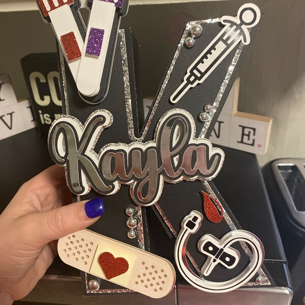Phlebotomy 3d Letter/ Nurse Present/ 3d Letter/ Graduation Present ...