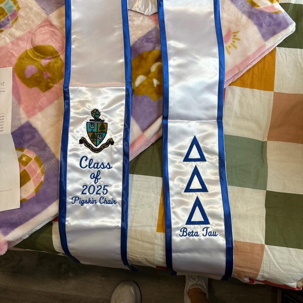 Sorority Chapter W/ Stars Personalized Hand Stamped Keychain / Big ...