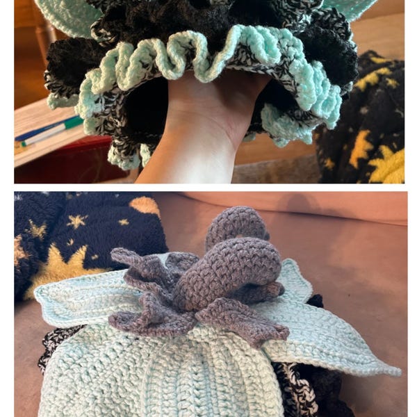 Twisted Daffodil Flower Crochet Hat Pattern. Digital Download Pdf - Etsy