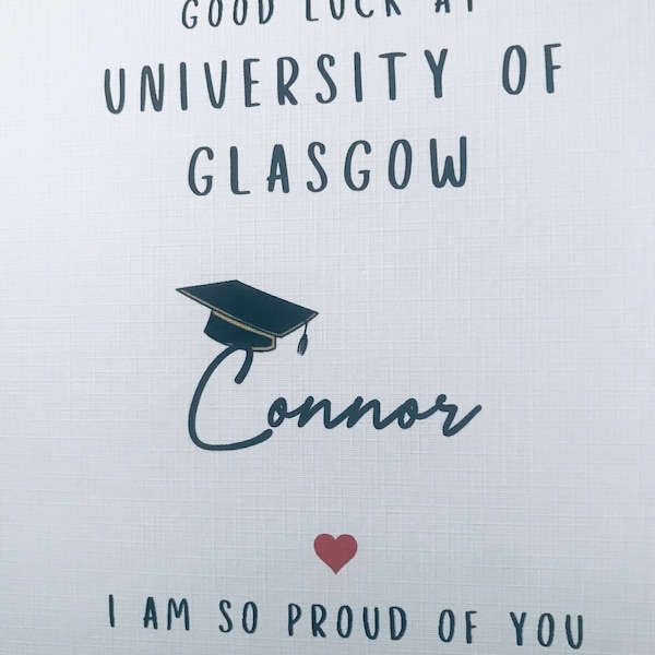 Good Luck at University Card, Going to University Card, off to Uni Card ...