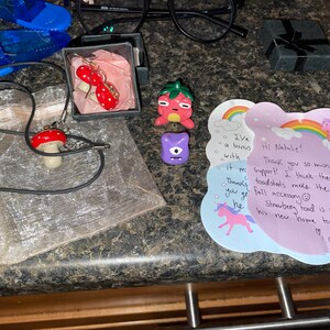 Mini Clown Friends clay Desk Buddies | Etsy