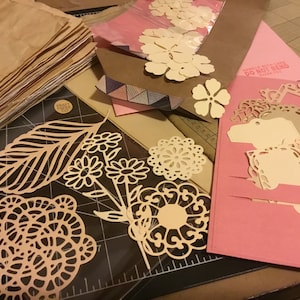 Embossed Medallions Embossed Die Cuts Embossed Paper - Etsy