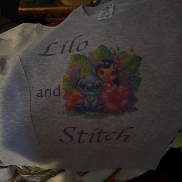 Lilo Stitch Summer Vibes Watercolor Splash Png, Stitch Floral Png ...