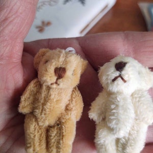 Very Tiny Soft Fuzzy Stuffed Teddy Bear for 6yrs or Older - Etsy