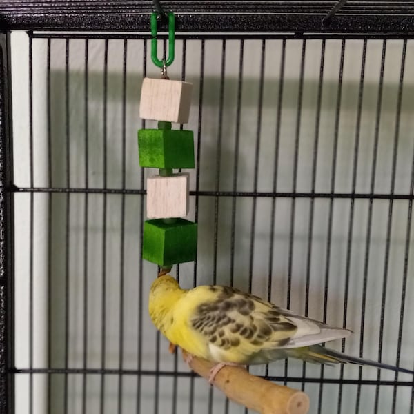 Ball & Chain Toy for Small Birds and Parrots - Etsy