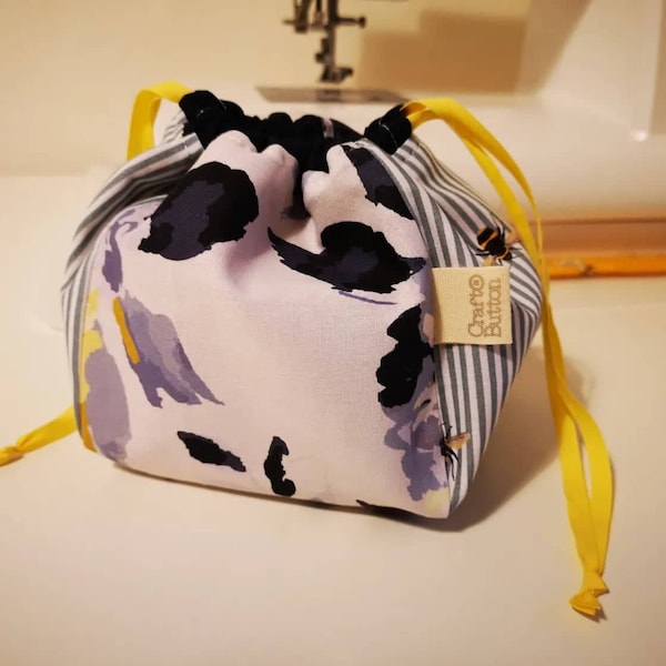 Handy Drawstring Pouch PDF Sewing Pattern (available in 3 Sizes); Gift ...