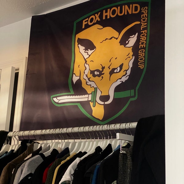 Foxhound Flag From Metal Gear Solid - Etsy