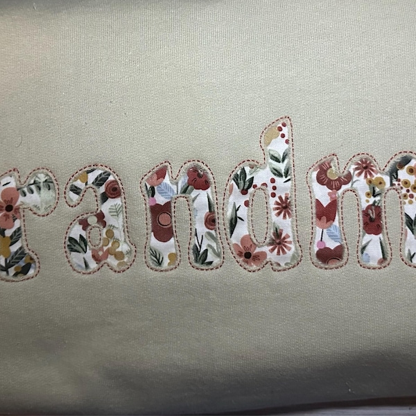 DAD 3D Puff Applique Design - Varsity Embossed Embroidery Font - Puff ...