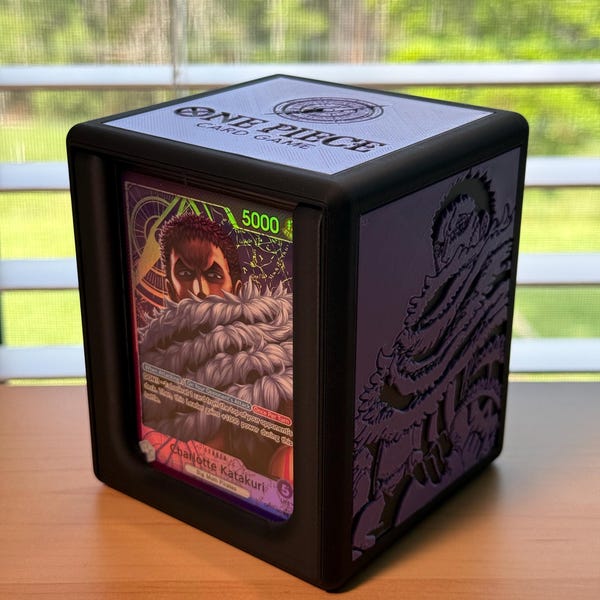 OPTCG DOUBLE WINDOWED Chopper Themed Deck Box!!! - Etsy