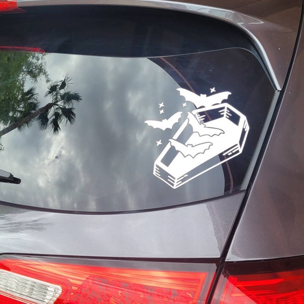 Flower Ghost - Car Decal/sticker - Etsy