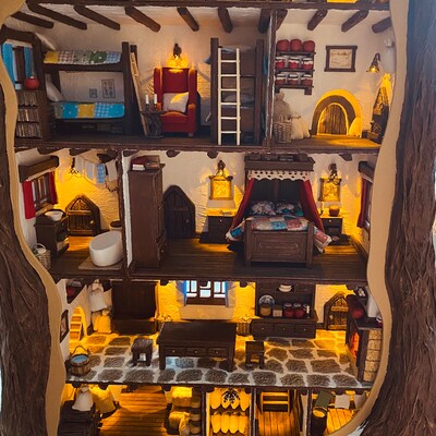 Brambly Hedge Poppy's House With Illumination. READY TO SHIP. Height 54 ...