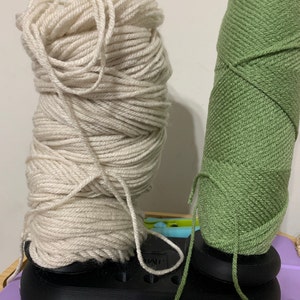 Horizontal Yarn Ball Holder, Knitting, Crochet, Spindle - Etsy