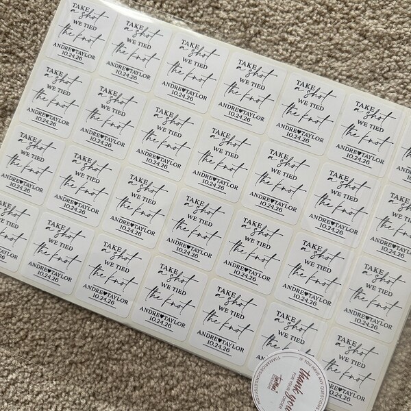 Welcome to the Wedding of Sign Decal, Wedding Welcome Transfer, DIY ...