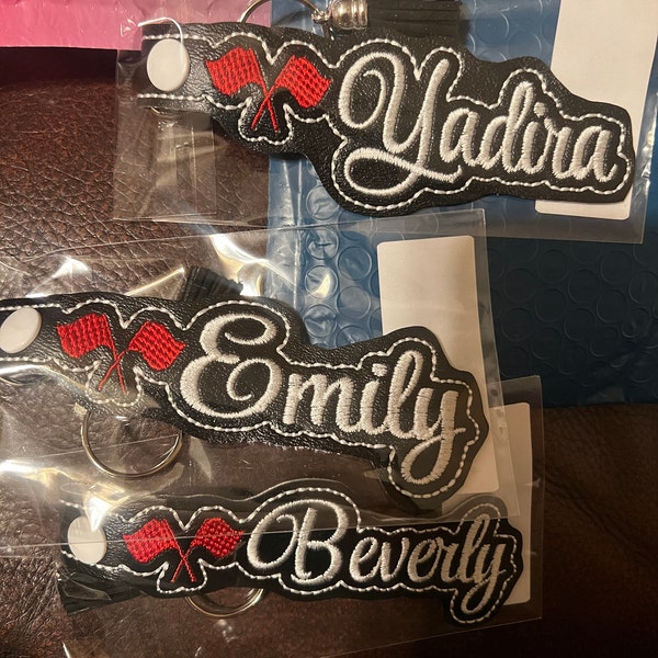 Personalized Color Guard Keychain, Marching Band Color Guard Captain ...