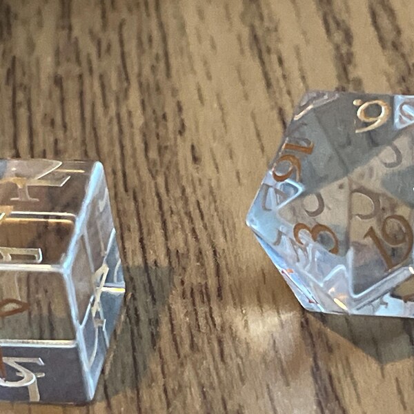 Natural Stone Dnd Full Dice Set| Tiger Eye Dnd Dice Set Sorcerer ...