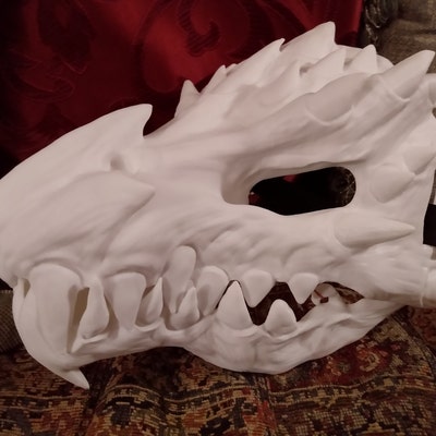 Cosplay Dinosaur Dino Mask T-rex Velociraptor Mask Fursuit Furry Animal ...