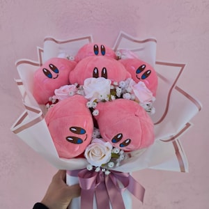 Kirby Plushies Bouquet. Yellow Bouquet. Birthday Gift. Graduation Day ...