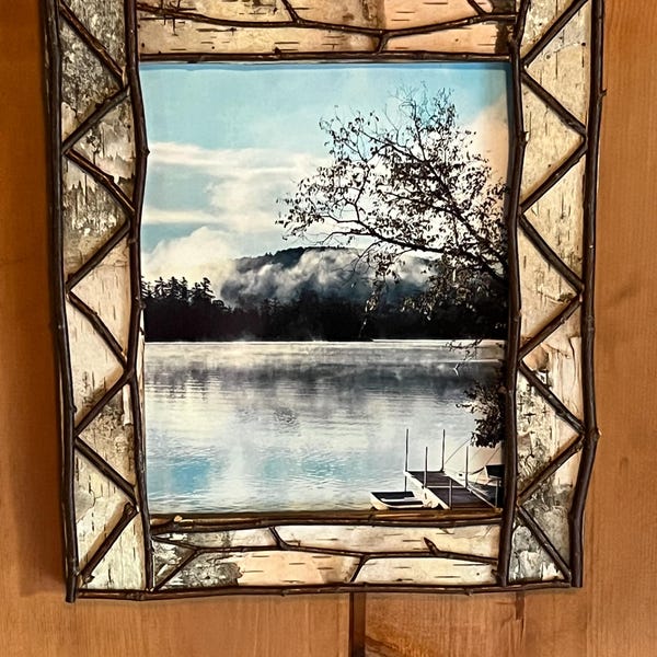 Adirondack Birch and Wood "welcome" Sign - Etsy