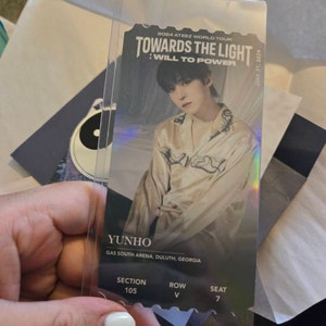 Ateez Seonghwa Photo KPOP Picket / Fan With Ruffles - Etsy