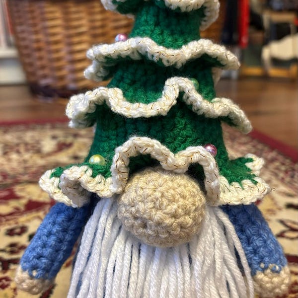 Christmas Tree Crochet Pattern, Pine Tree Crochet No-sew Pattern ...