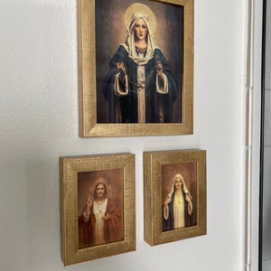 Pristine 17-1/2 Sacred Heart of Jesus Religious Art | Etsy