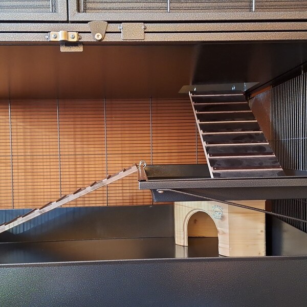 Set of 2 Aviary, Nesting Box, Brood Cave, Bird Breeding Made of Screen ...
