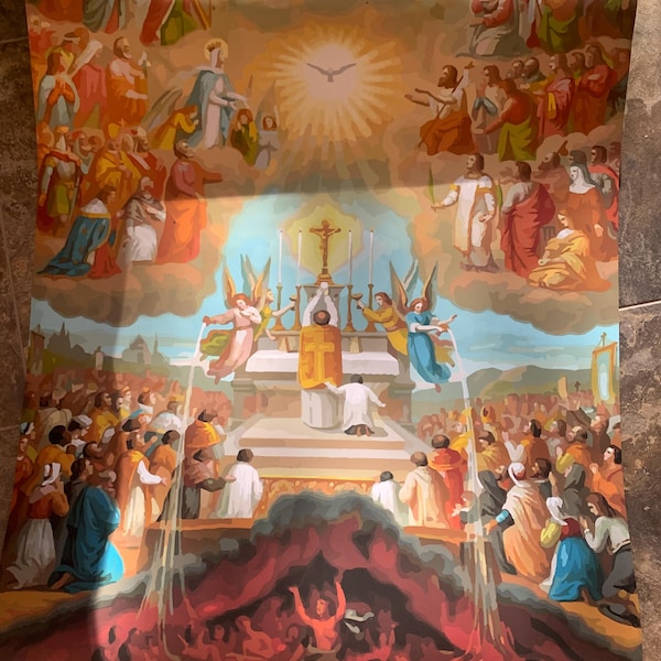 Reality of the Mass Poster | Catholic Mass Poster | Catholic Gifts ...