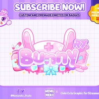 Custom Cute Vtuber Logo Text Cute Logo Chibi Logo Kawaii - Etsy Canada