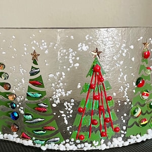 Fused Glass Tree Sculpture Glass Art Lyn Hunter Designs - Etsy