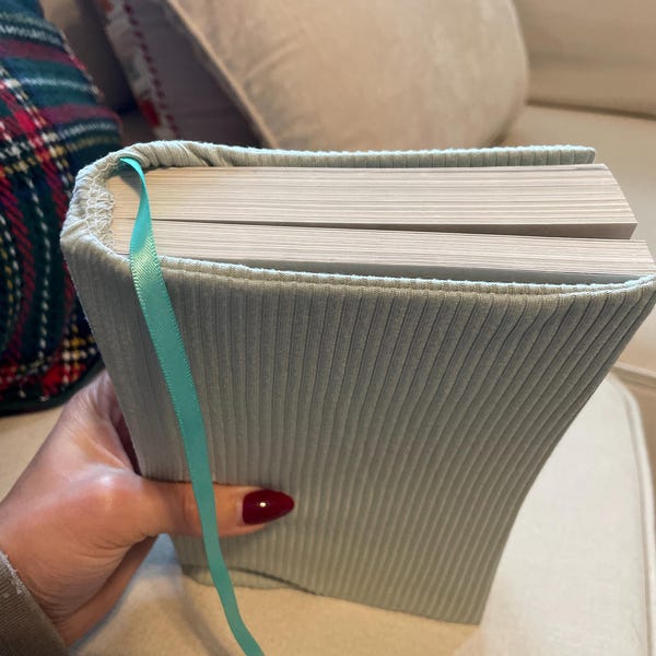 Wrap-around Book Cover, Book Sleeve, Book Pouch, Padded Book Cover ...