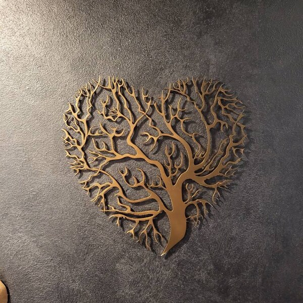 Tree Wall Art Digital File for Laser and CNC | Dxf Ai Svg Eps PDF ...