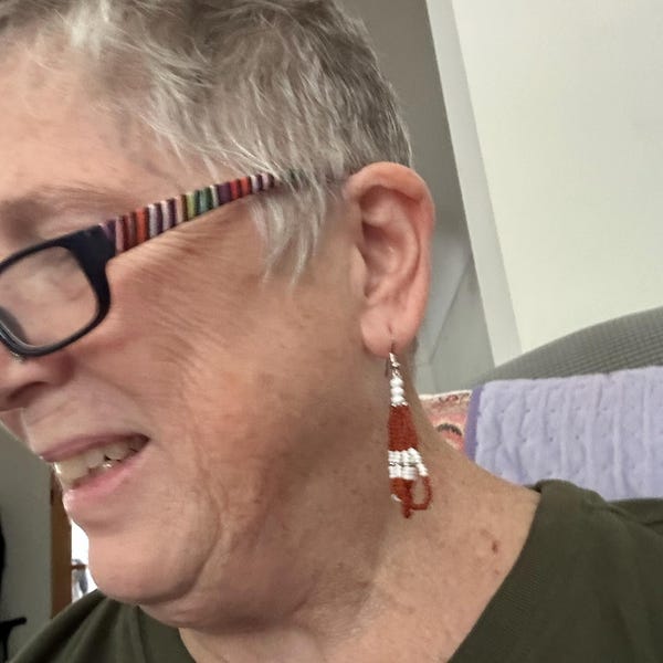 Native & Unique Handmade Single Rod Earrings - Etsy