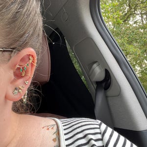 Right or Left Facing Koi Fish 14k White Gold From Junipurr, Perfect for ...