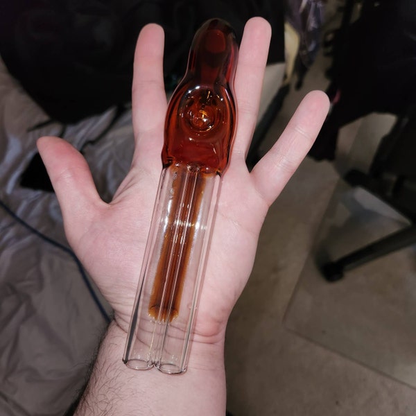 Duck Pipe / Duck Bowl / Quack / Duck Glass Pipe / Smoking Bowl / Yellow ...