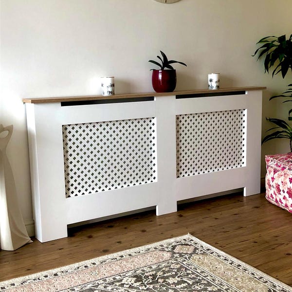 Blocked Vertical Custom Radiator Cover - Etsy UK