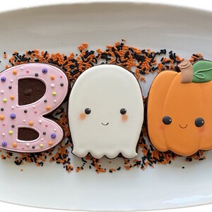 Boo Hand Lettered Cookie Cutter - Etsy