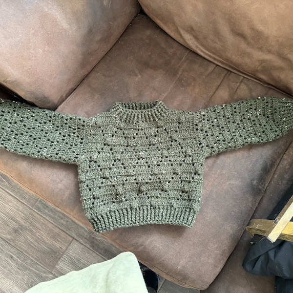 Crochet PATTERN Diamond Sweater child Sizes 0-6m up to 9-10years ...