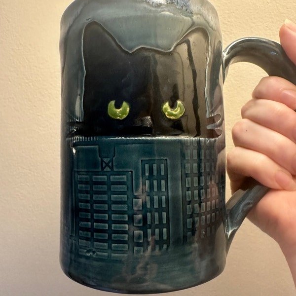 Ancient Tree of Life Under Swallow Migration Coffee Mug, Handmade ...