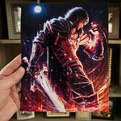 Final Fantasy XVI Clive Limited Edition Fine Art Print FFXVI Poster ...