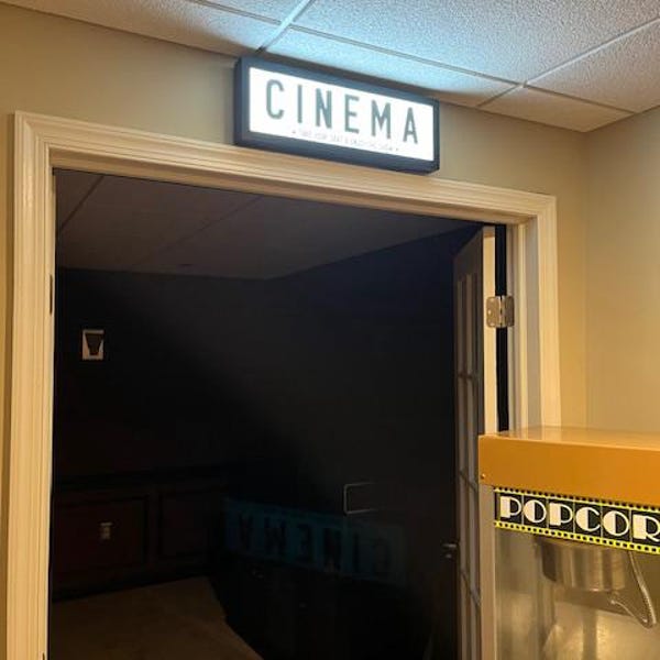 MOVIE THEATER - Retro Style Led Light Signs for Home Cinema - Usb (83 ...