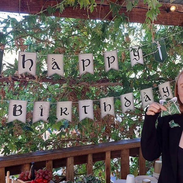 Epic Fantasy Decor, DOWNLOAD Hobbitcore Printable, Elven Birthday ...