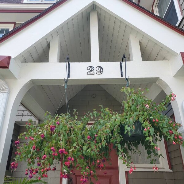 Victorian House Numbers Cast Iron Mail Box Numbers - Etsy