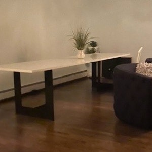 S-shaped Metal Table Legs Industrial - Etsy